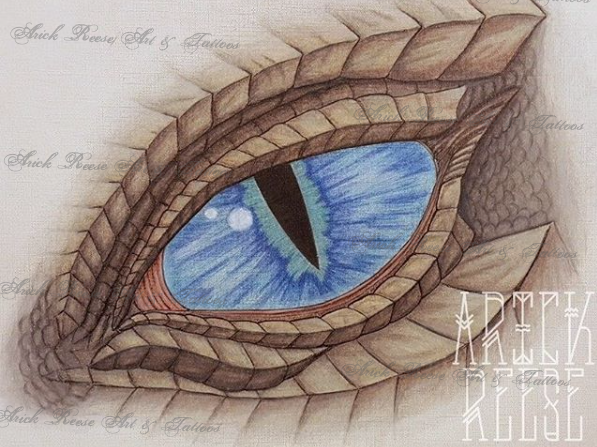Dragon eye tattoo designs - Bronctattooaus.com